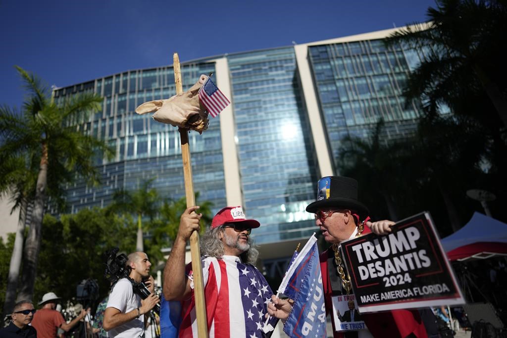 Donald Trump pleads not guilty to federal charges in classified docs ...