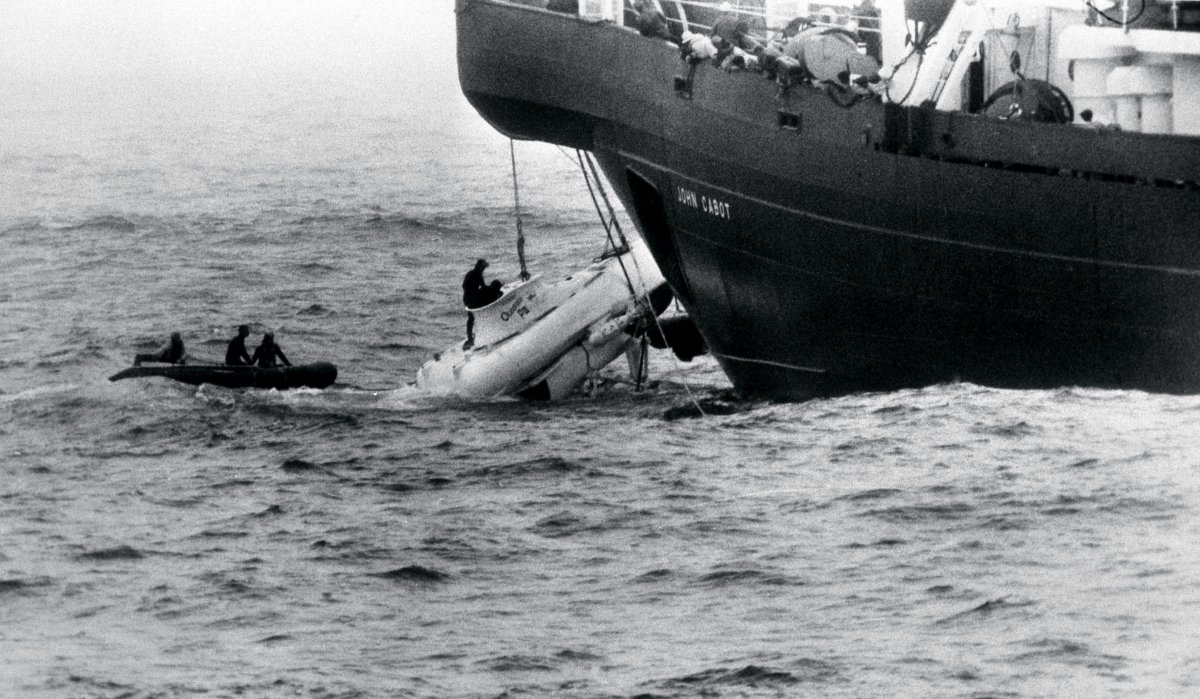 Sub survivor recalls record-breaking Atlantic rescue mission 50 years ...