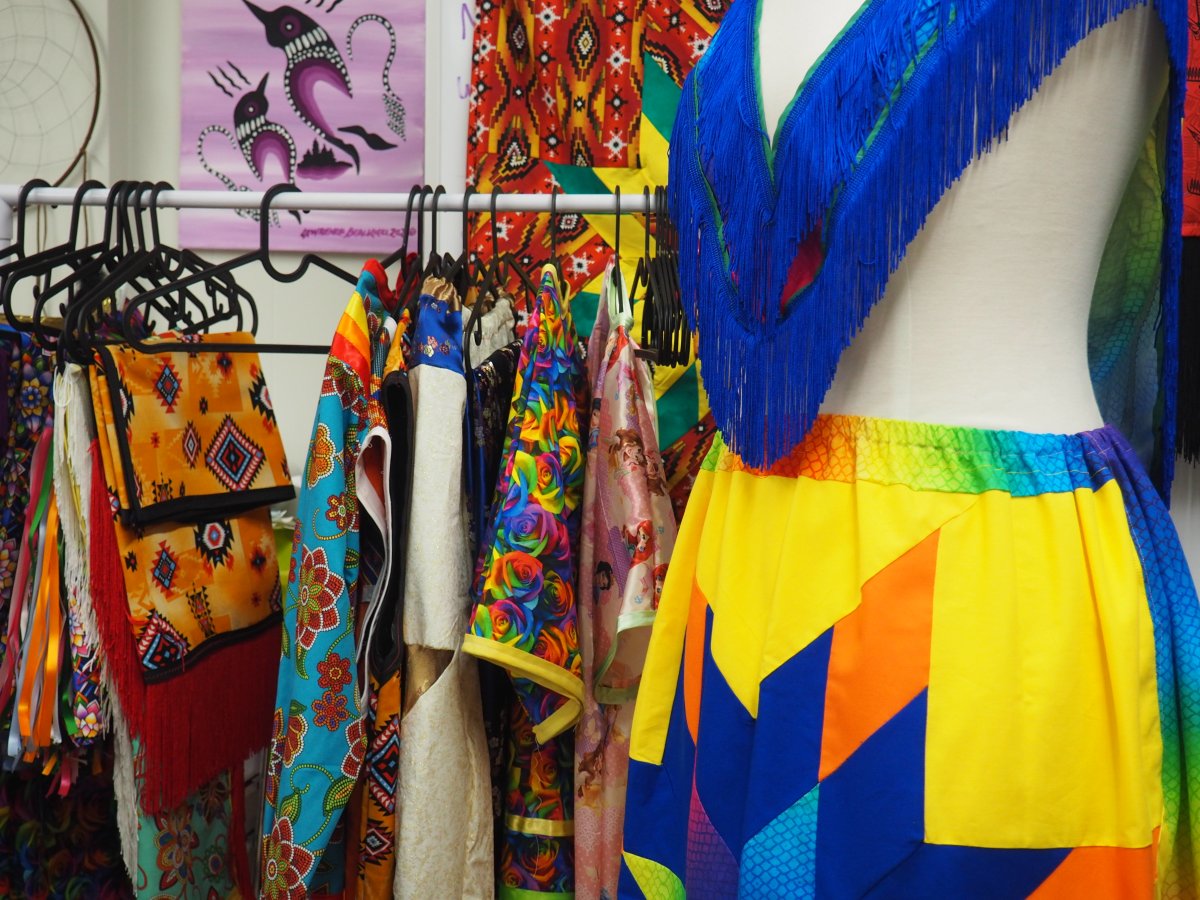 ‘My hands went into this’: Community makes regalia ahead of Father’s ...