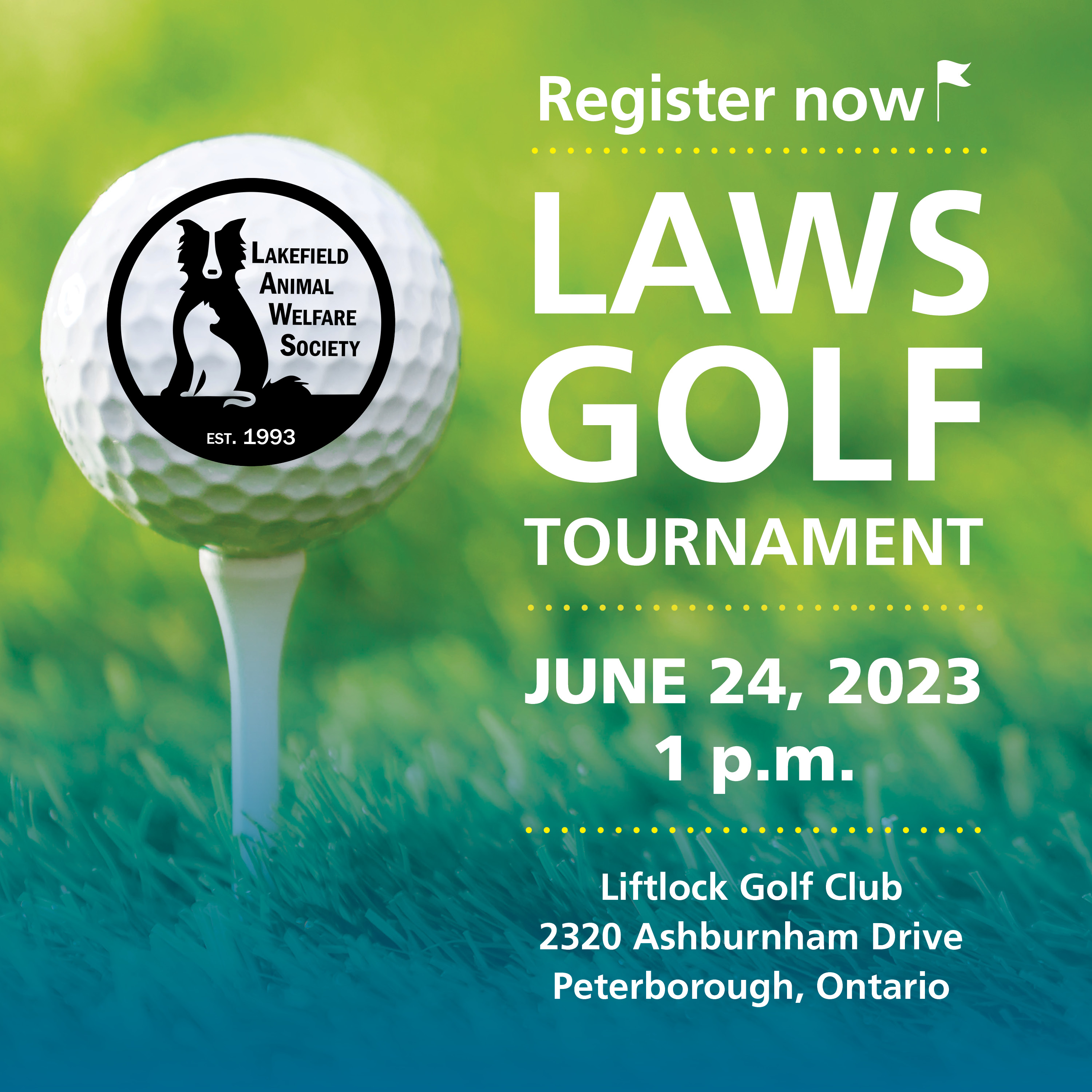 17th Annual Lakefield Animal Welfare Society Golf Tournament ...