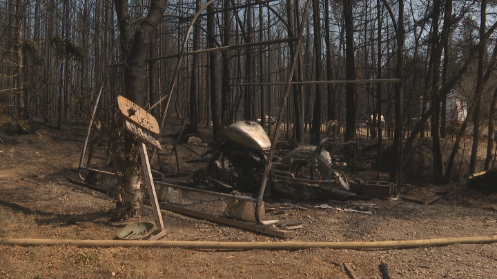‘Everything burned around it’: N.B. home narrowly escapes fast-moving ...