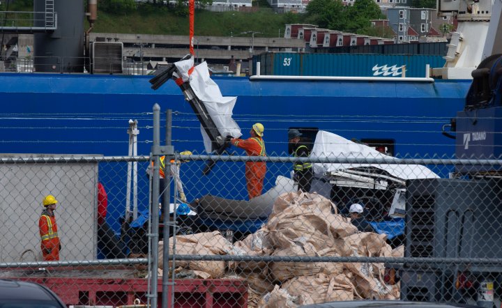 ‘Presumed human remains’ recovered with Titan submersible debris ...