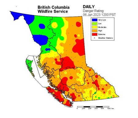 Campfire bans to take effect in most of B.C. Thursday | Globalnews.ca