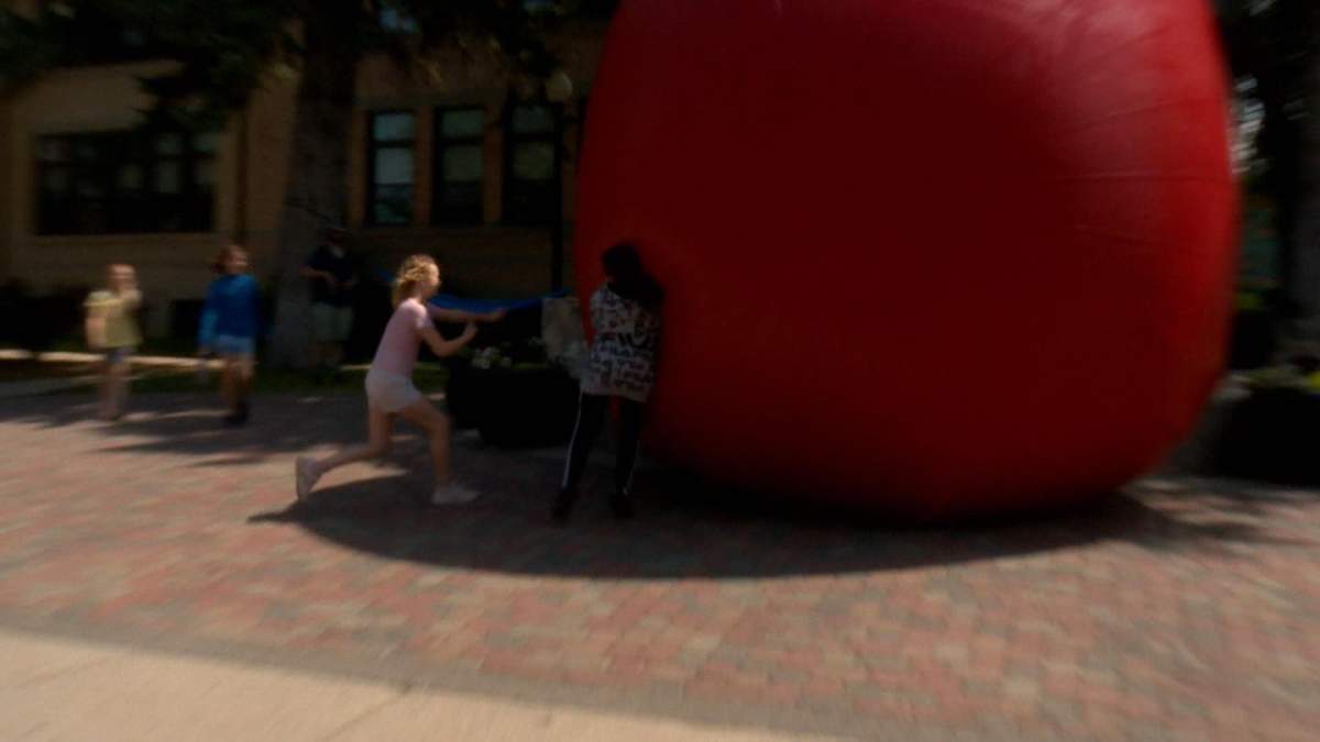 RedBall travelling exhibit rolling through Saskatoon this week ...