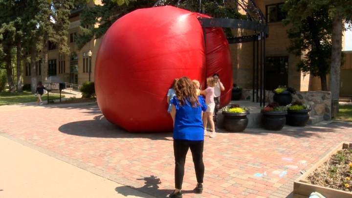 RedBall travelling exhibit rolling through Saskatoon this week ...