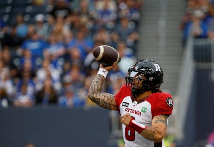 Veteran quarterback Masoli to make his first start of the season for ...