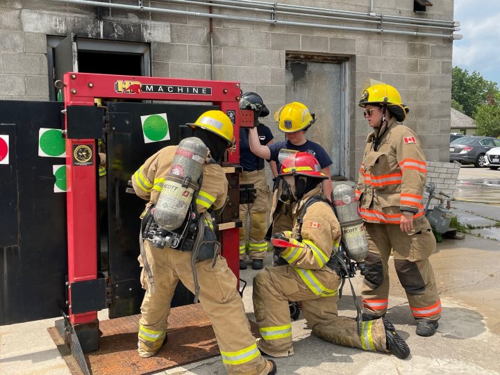 London Fire Department camp shows young girls and women path to being ...
