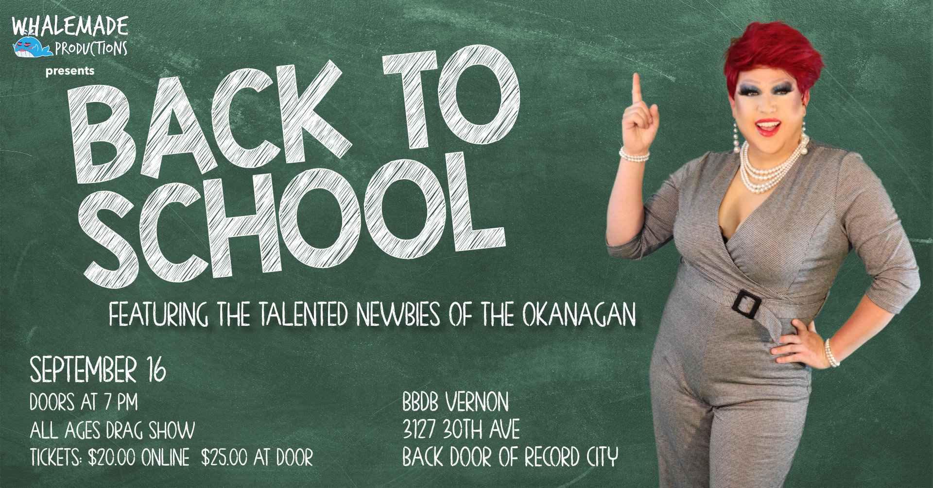 Back to School Drag Show - GlobalNews Events