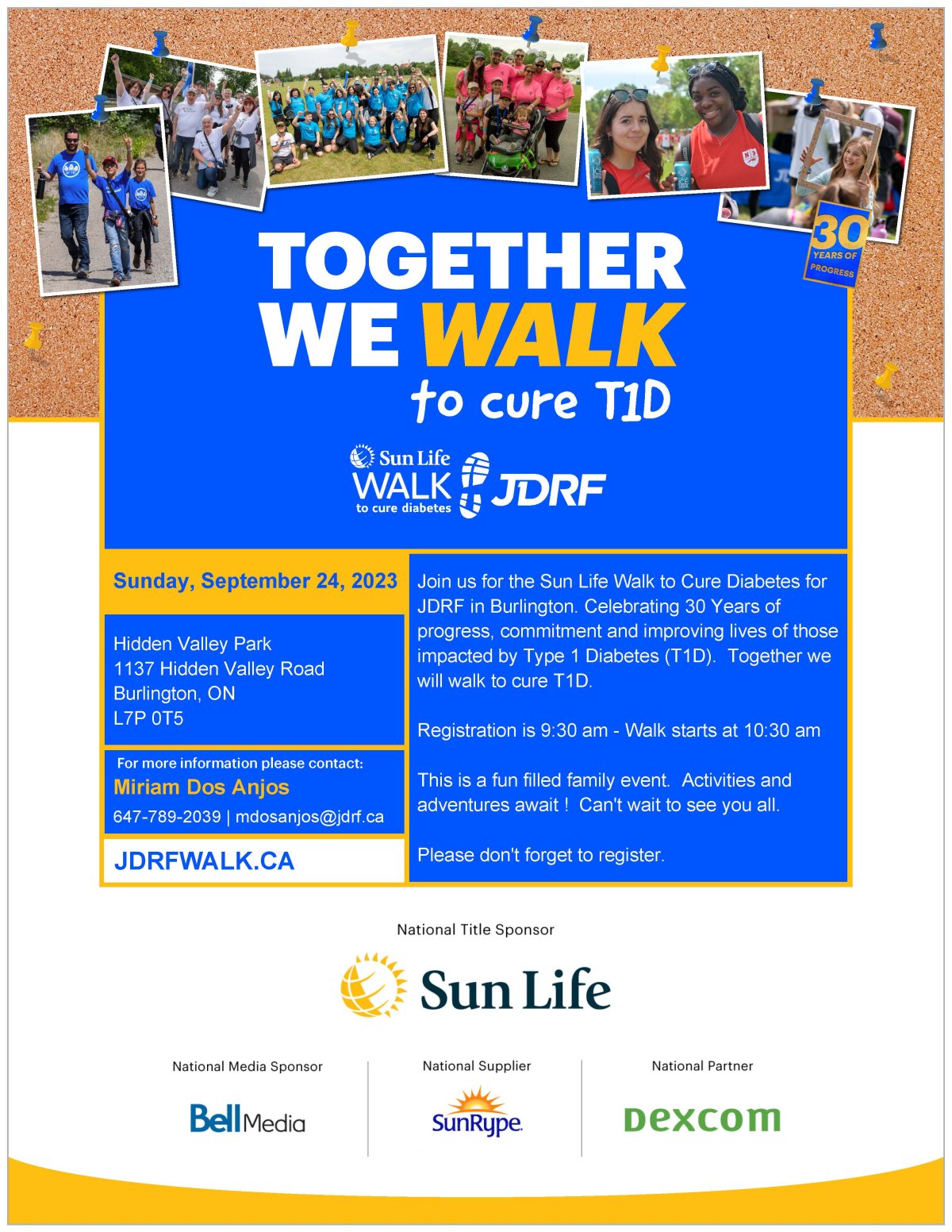 JDRF Sun Life Walk to Cure Diabetes - GlobalNews Events