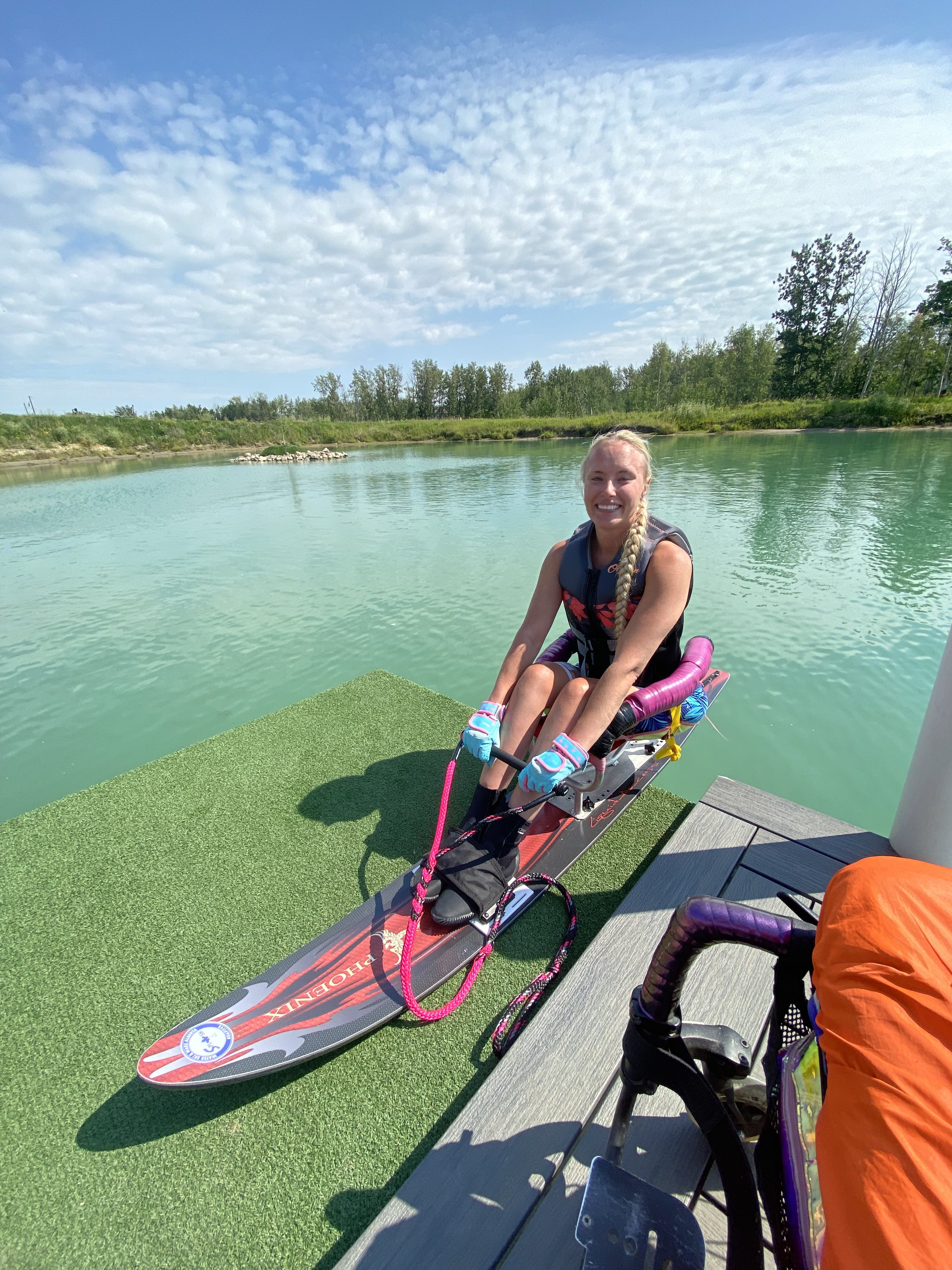 Downhill skier-turned-adaptive water-skier headed to national ...
