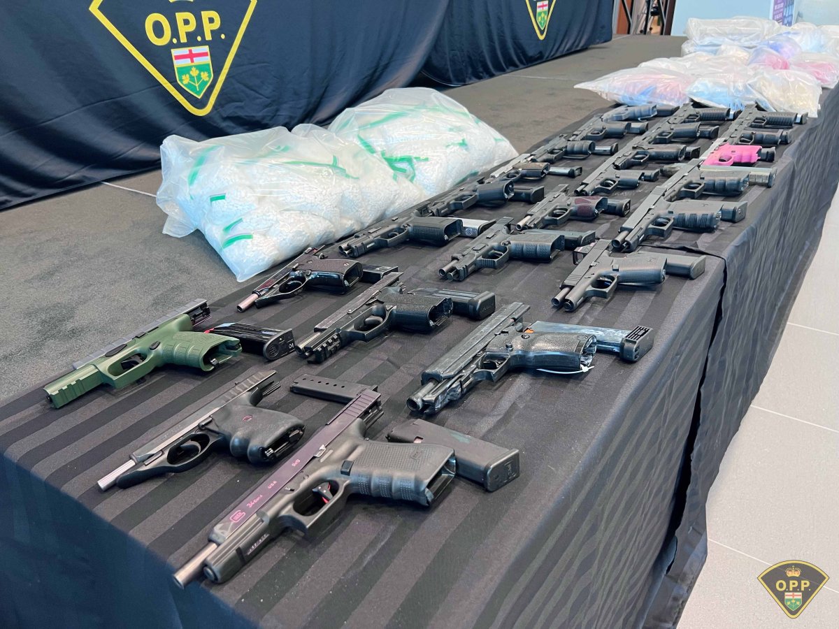 Millions worth of illegal drugs, guns seized across 3 organized crime ...