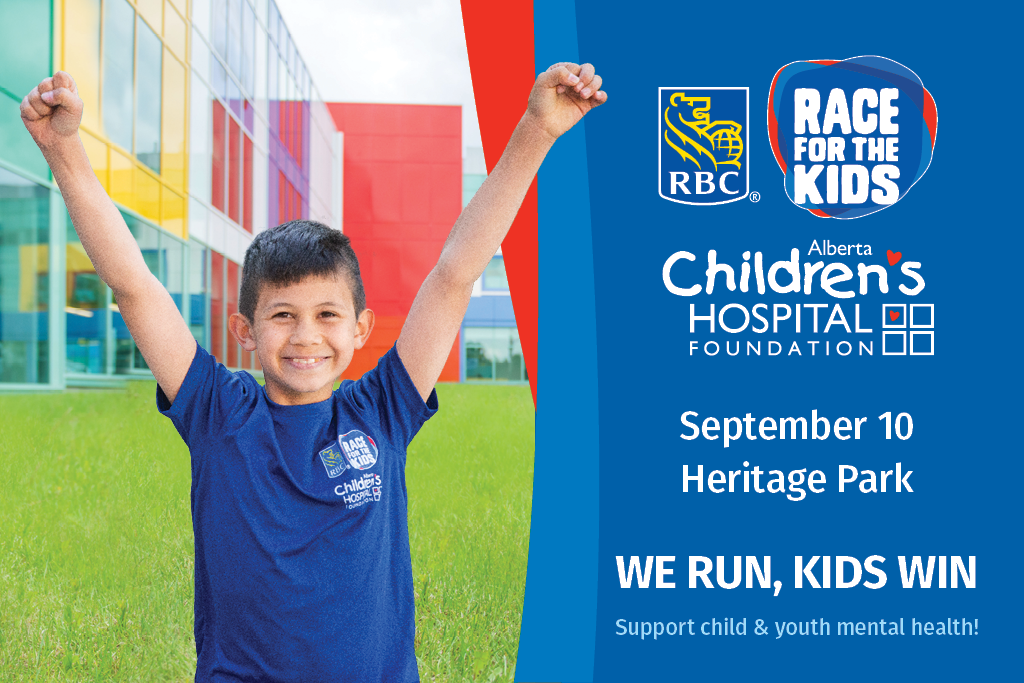 2023 RBC Race for the Kids; supported by Global Calgary and QR Calgary ...
