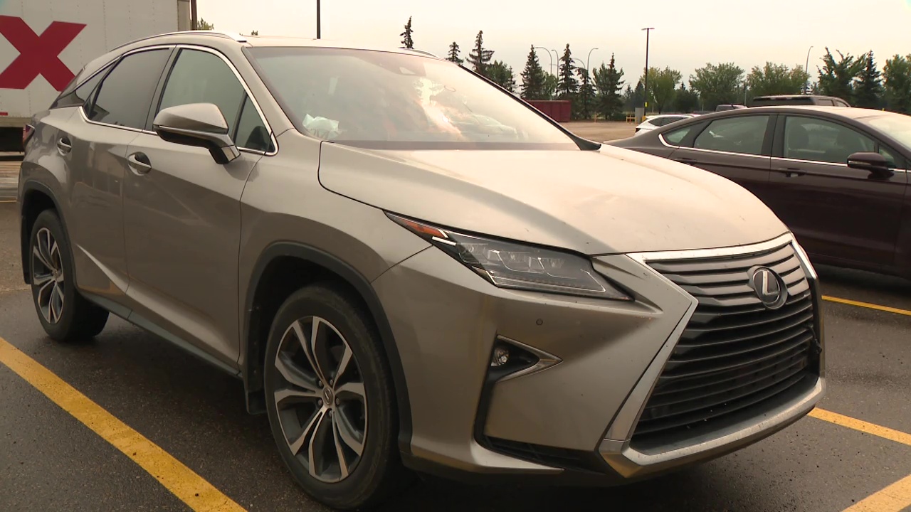 7 Lexus RX 350 SUVs stolen in 48-hour period in Edmonton | Globalnews.ca