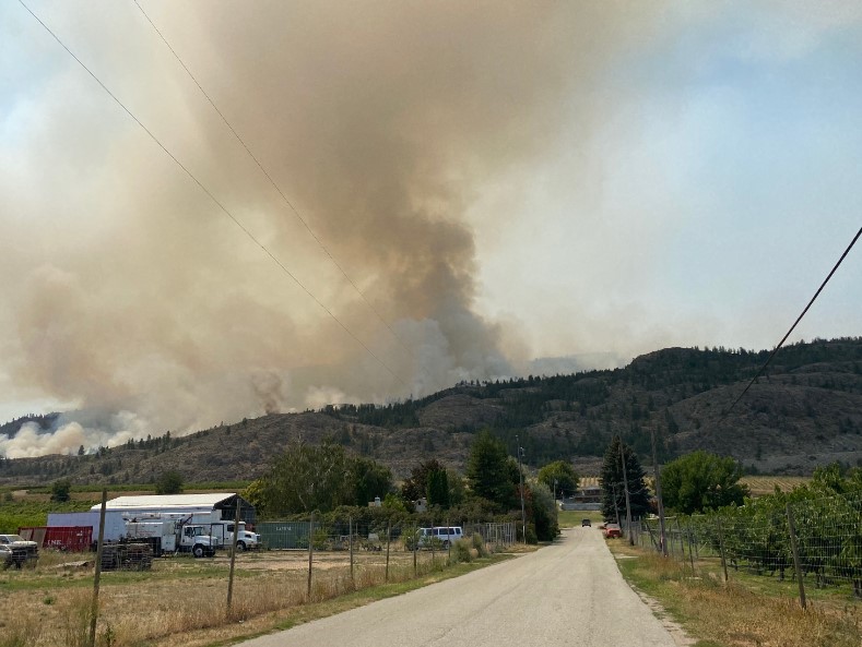 Planned ignitions for Osoyoos-area wildfire underway | Globalnews.ca