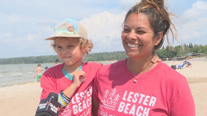 Volunteers working to keep Lester Beach, Man. free of zebra mussels ...