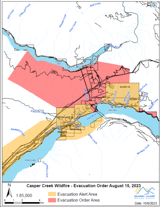 Two new evacuation orders issued as record-breaking temperatures fuel ...