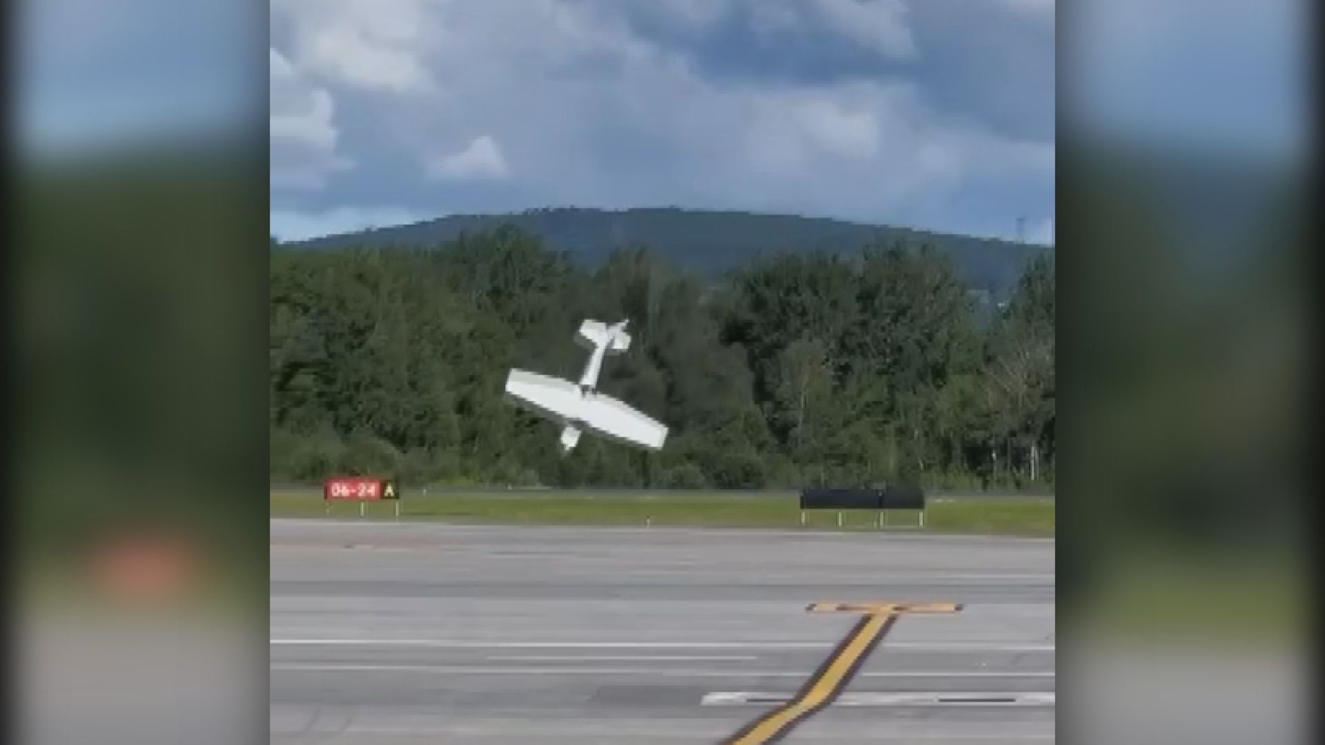 Quebec Plane Crash Plane Crash Lands Into Grand Forks Orchard, Pilot