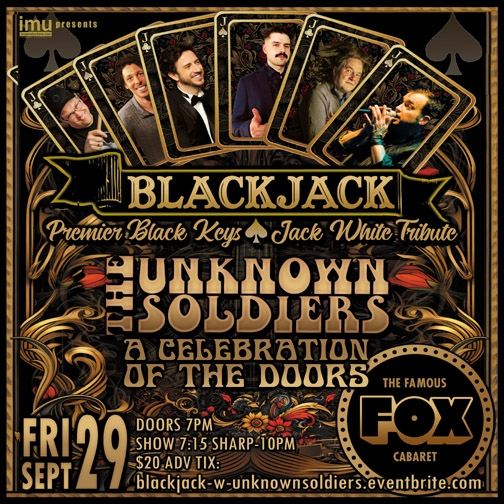 BlackJack ~ Black Keys & Jack White Tribute w/ special guests The ...