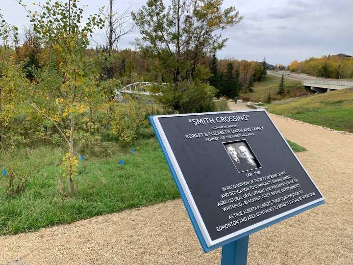 New pedestrian bridge opens in southwest Edmonton - Edmonton ...