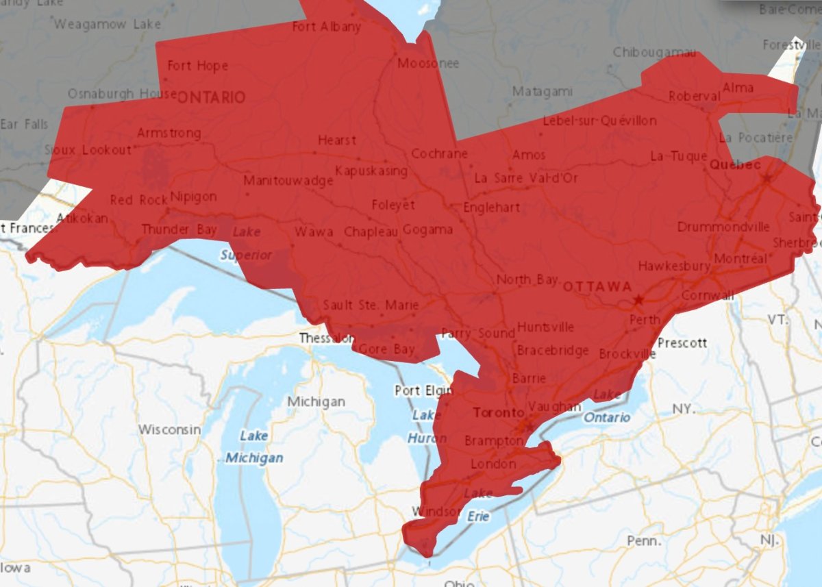 Sweltering heat expected to impact many parts of Ontario, warning ...