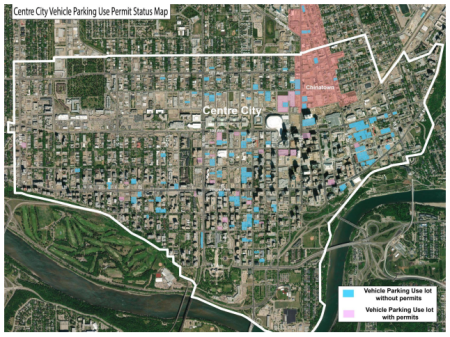 There are 275 surface parking lots in downtown Edmonton, most without ...
