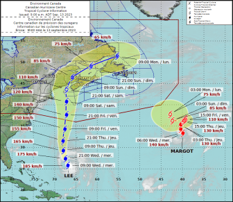 Hurricane Lee track | News, Videos & Articles