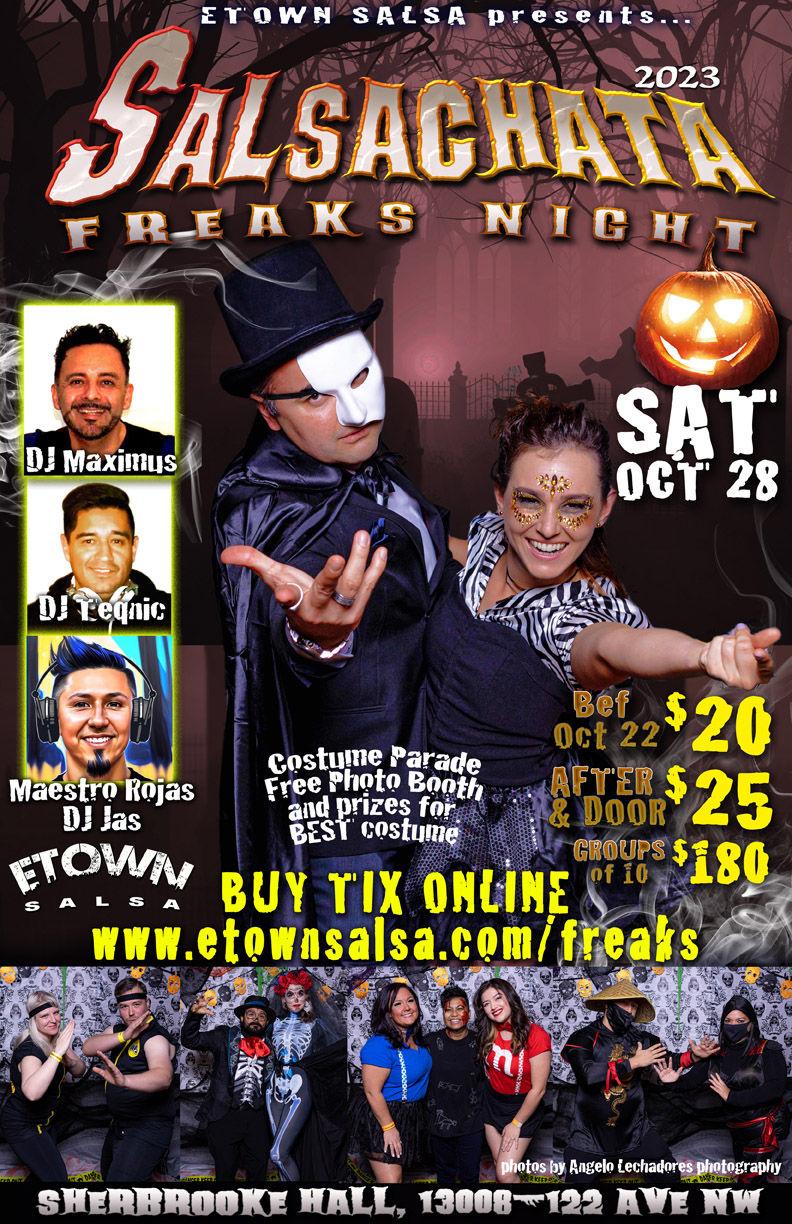 LATIN HALLOWEEN PARTY “SALSACHATA FREAK NIGHT 2023” - GlobalNews Events