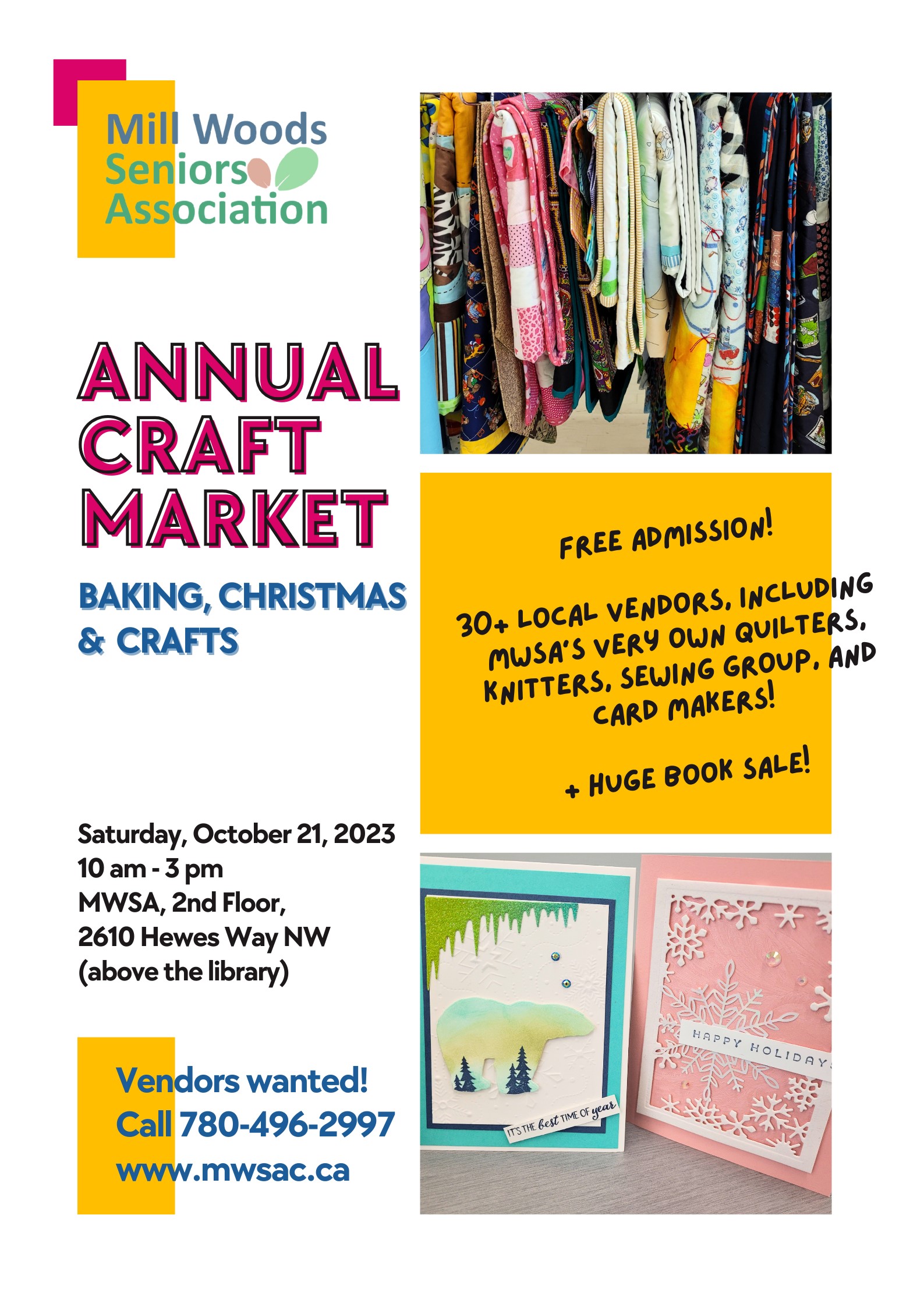 MWSA Annual Craft and Book Sale - GlobalNews Events
