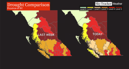Soaking from atmospheric river helps ease drought levels across ...
