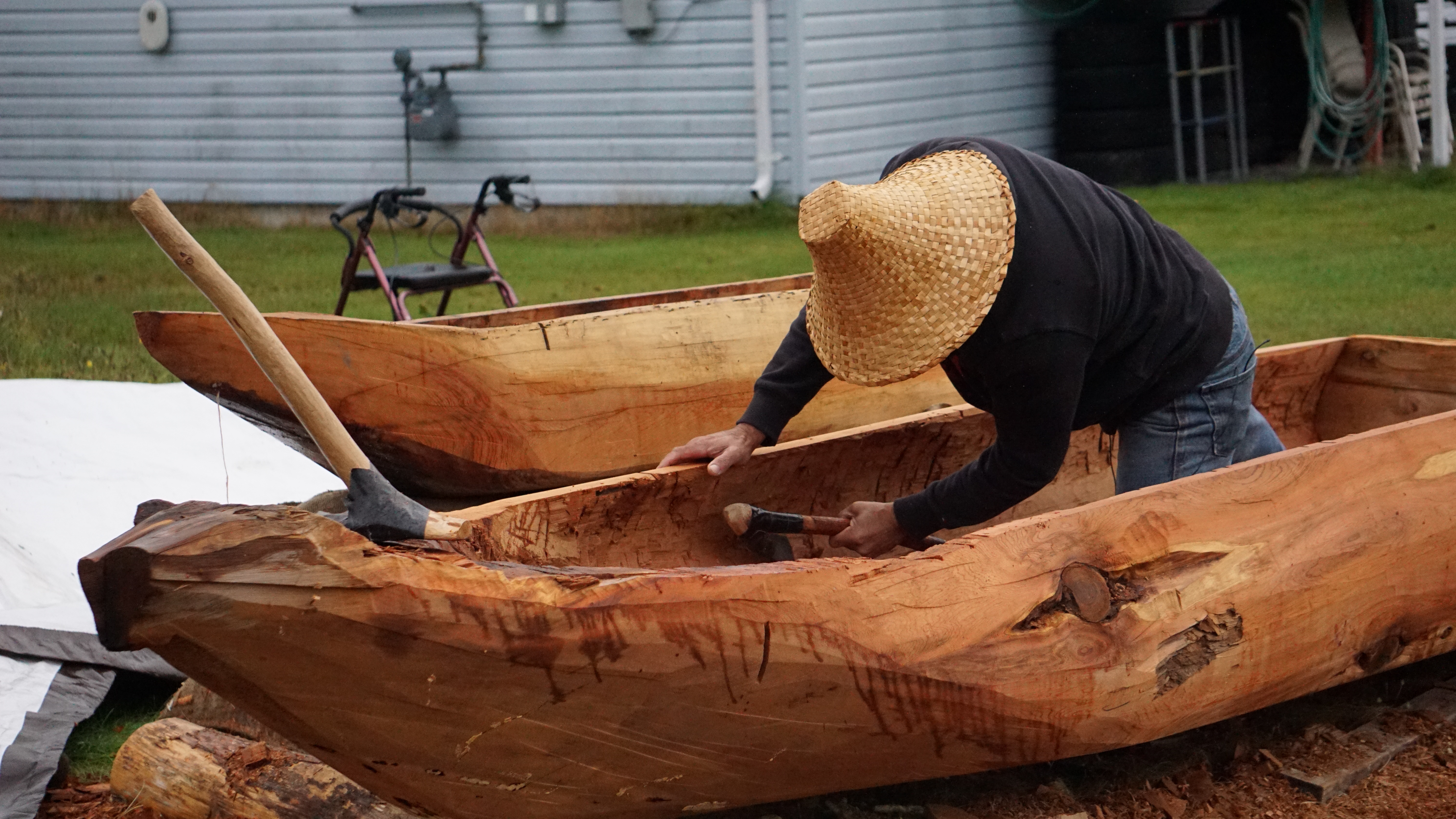 ‘Way of life’: First ocean-going canoe in decades being built in Haisla ...