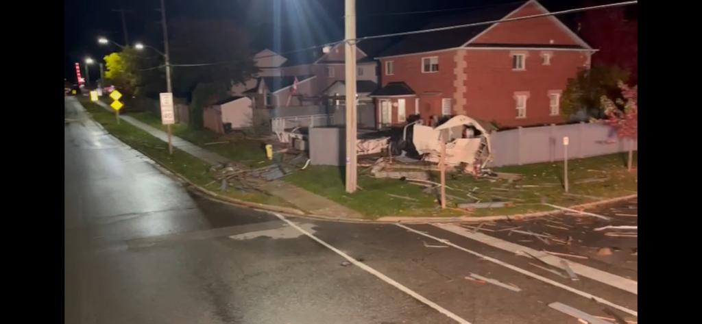 Driver crashes through multiple Tottenham, Ont. backyards in early ...