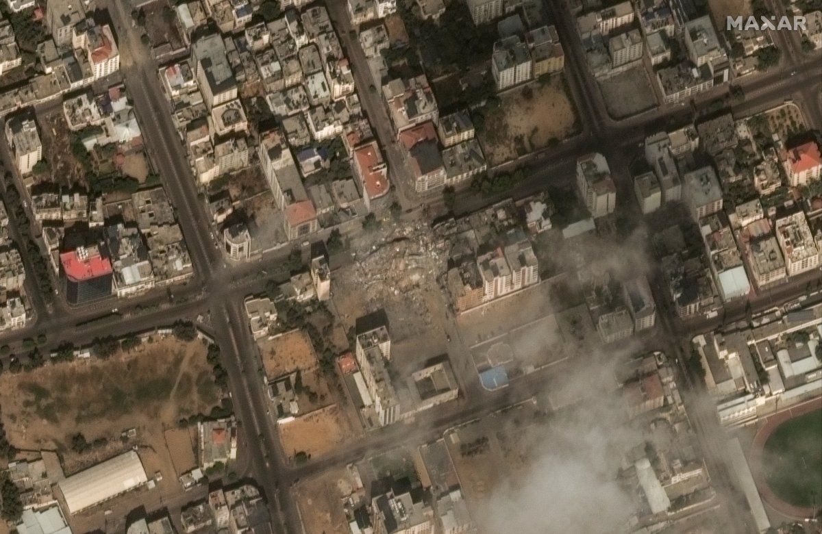 Satellite images reveal destruction in Gaza following Israeli ...