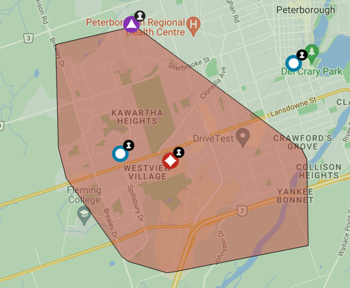 Crash knocks out power in west end of Peterborough - Peterborough ...