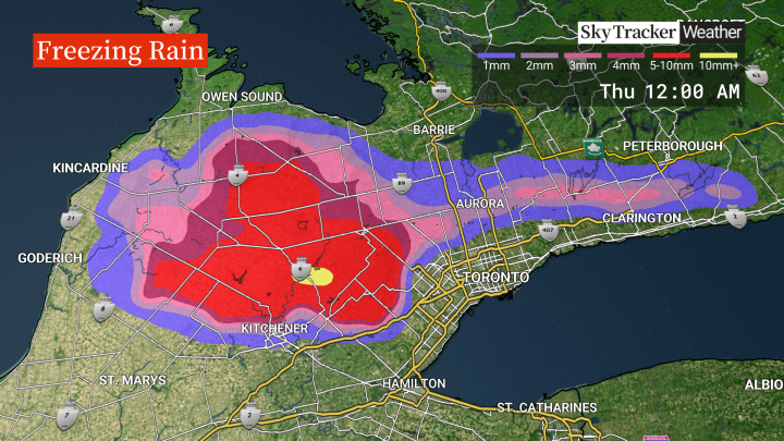 ‘Messy mix,’ freezing rain possible for parts of southern Ontario ...