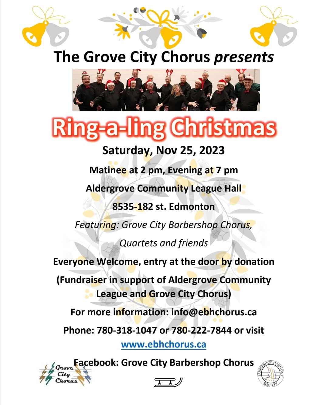 Ring-a-ling Christmas with Grove City Chorus - GlobalNews Events