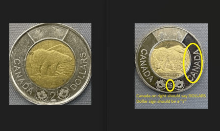 A new fake Toonie has emerged in Quebec, Ontario: Here’s how you spot ...