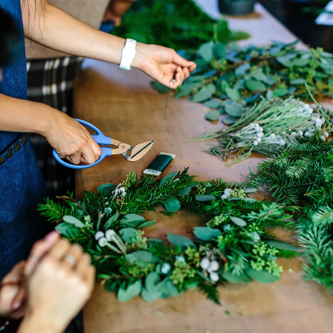 WREATH-MAKING WORKSHOP WITH FLOWER HOUSE STUDIOS - GlobalNews Events