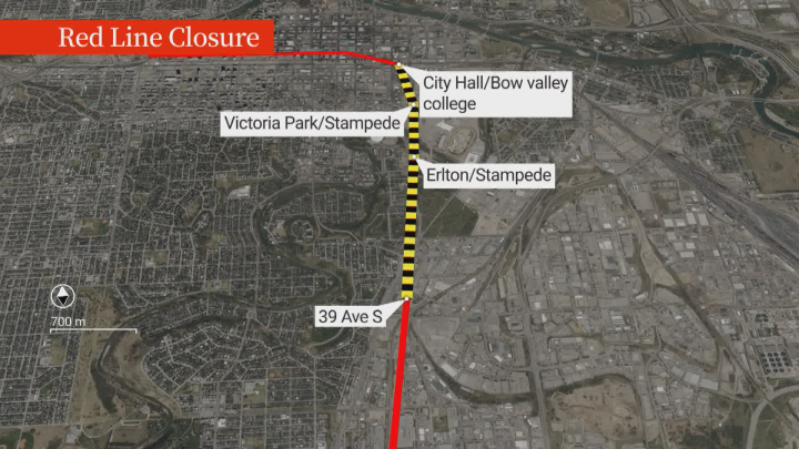 What you need to know ahead of Calgary’s 9-day Red Line LRT closure ...