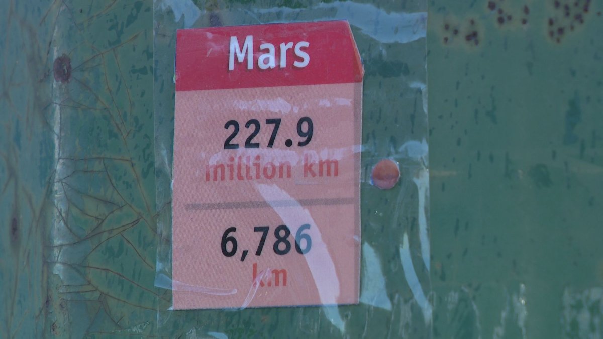 13-year-old Saskatoon boy recreates solar system in his neighborhood ...