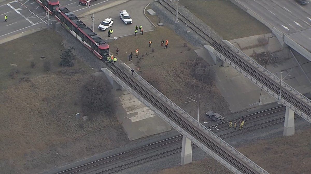 1 dead in CTrain-car collision near Calgary’s Memorial Drive, Deerfoot ...
