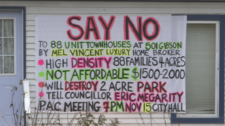 Fredericton neighbours speak out about proposed housing development ...