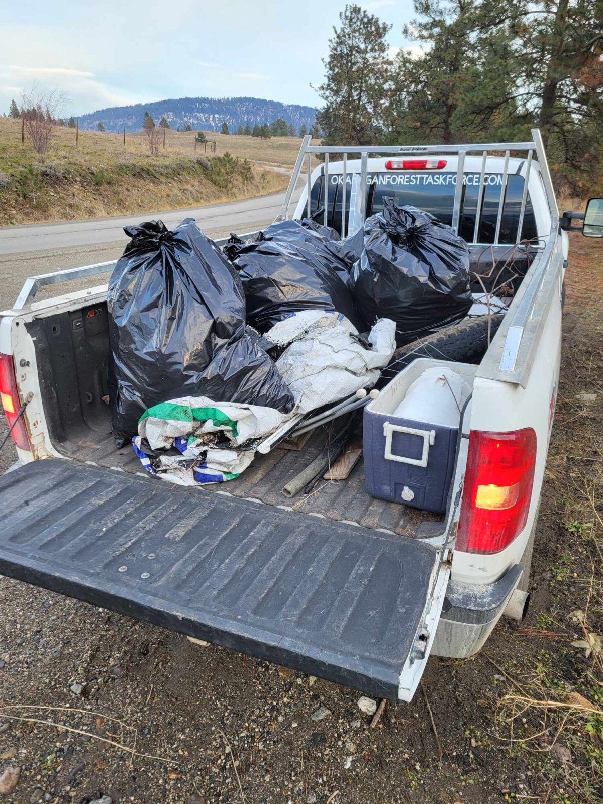 Okanagan Forest Task Force pulls 800 pounds of garbage from backcountry ...