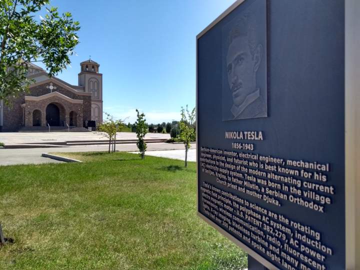 Thieves target tribute to Serbian scientists south of Calgary, damage ...