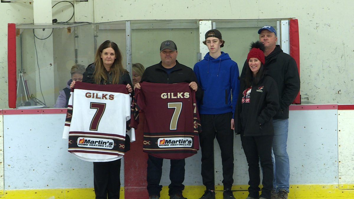 Young hockey player who died of cancer has jersey retired in hometown ...