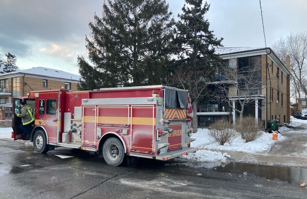 Adult male seriously injured in North York triplex fire - Toronto ...