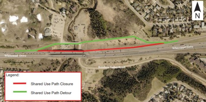 Traffic disruptions expected along Whitemud Drive due to Rainbow Valley ...