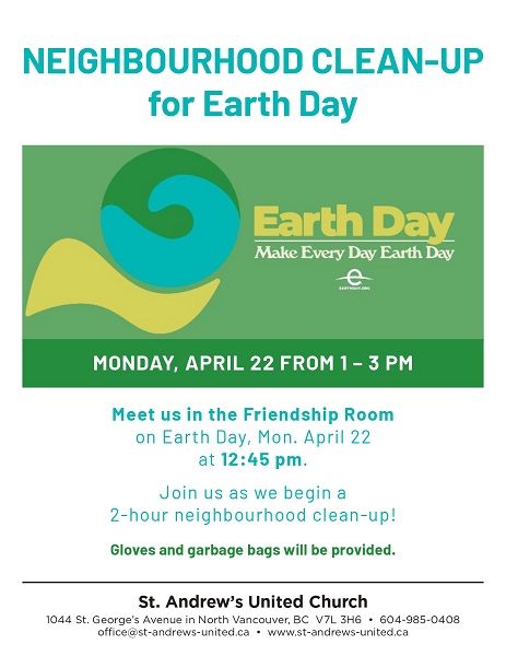 Earth Day Neighbourhood Clean-up - GlobalNews Events