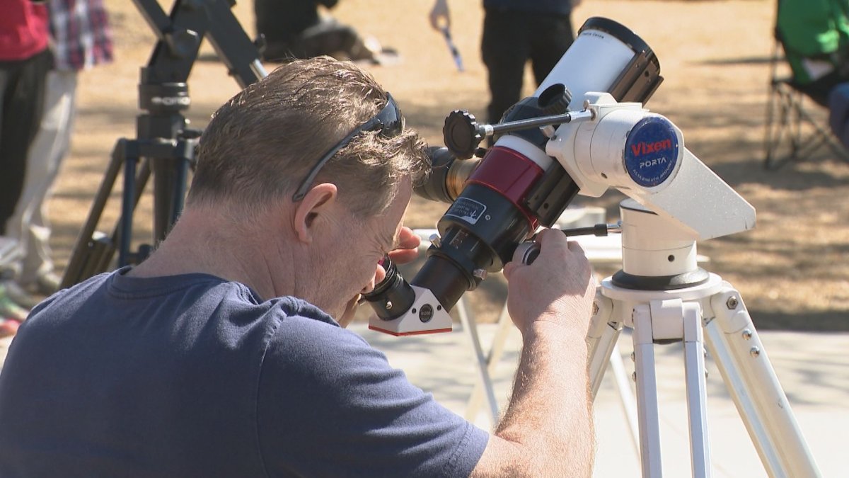 Saskatchewan celebrates solar eclipse with science centre viewing party ...