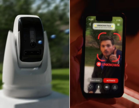 Enter at your own risk: New home security camera aims paintballs at ...