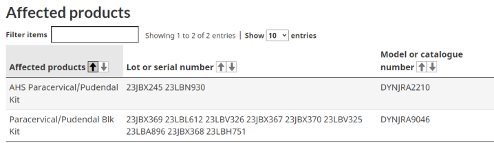 Health Canada recalls multiple medical devices including one that may ...
